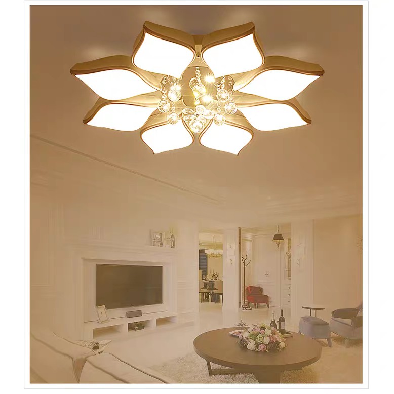Decorative 8-wing Crystal Ceiling Light K9 Ceiling Ceiling Light Model ...
