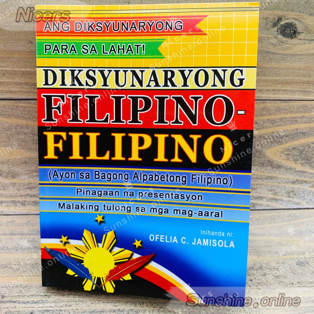 JUMBO Dictionary 240 leaves (480pages) Tagalog-English,Filipino ...