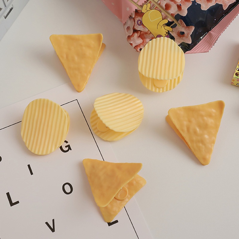 Creative Simulation Potato Chips Shape Clip Cute Food Sealing Clip ...