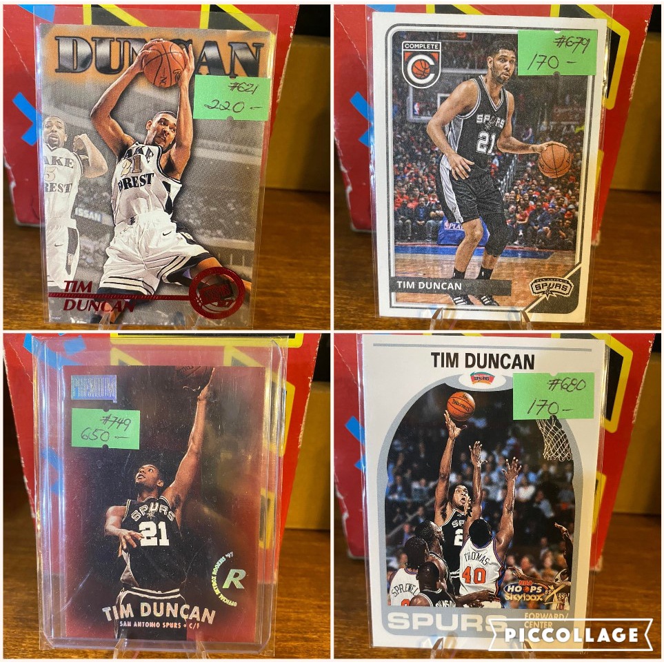 TIM DUNCAN NBA CARDS | Shopee Philippines