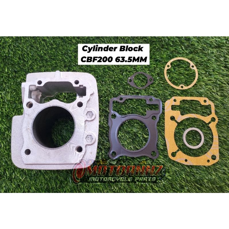 CYLINDER BLOCK ONLY HONDA XR150 CBF150 BORE 63.5MM PIN 14MM (149CM ...