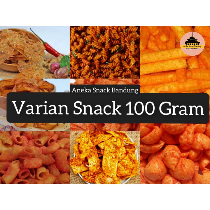 Varian SNACK Spicy 100 GRAM | Kiloan Snack | Chips Chips | Shopee ...