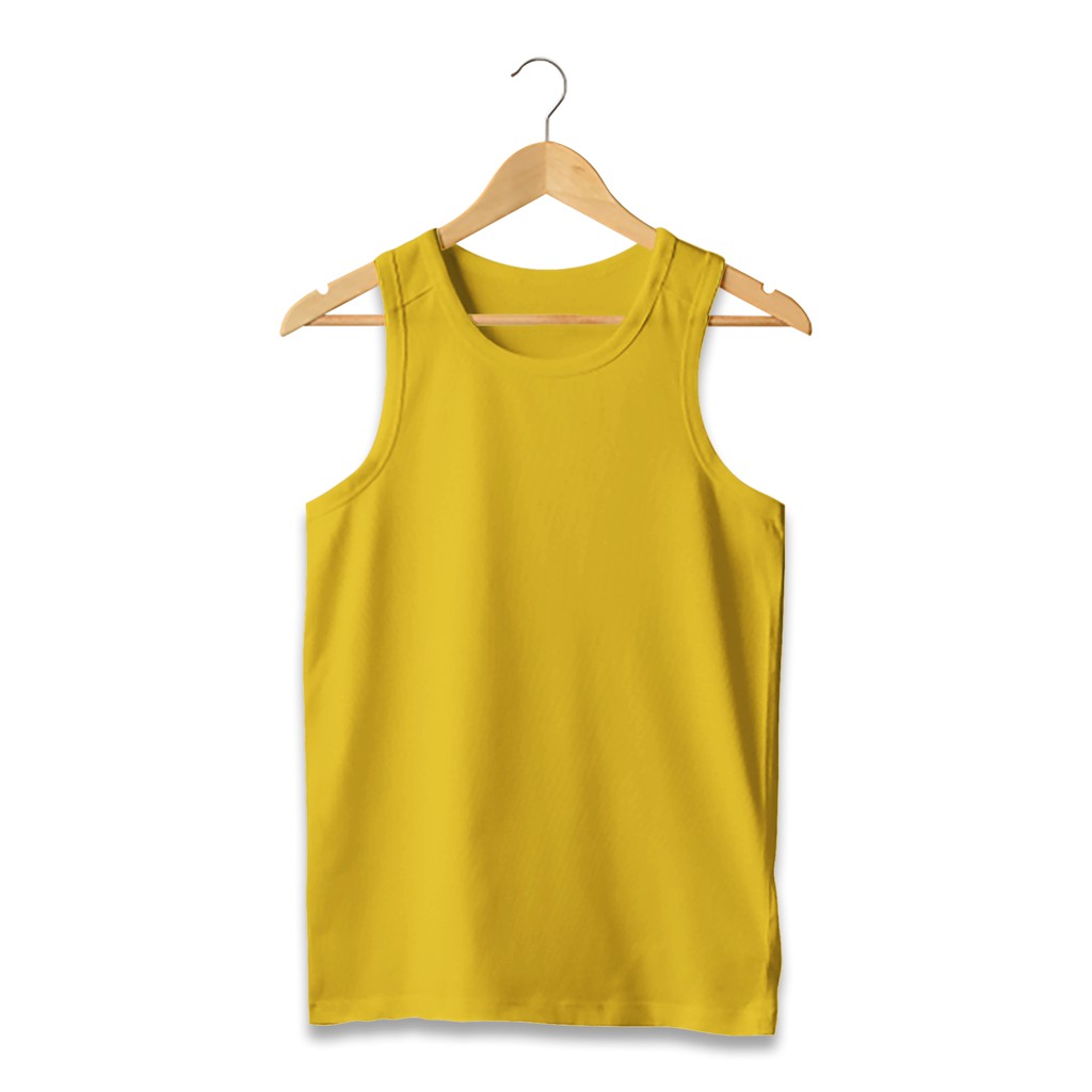 11 color Basic Plain Unisex Color Khaki Sando Tank Tops | Shopee ...