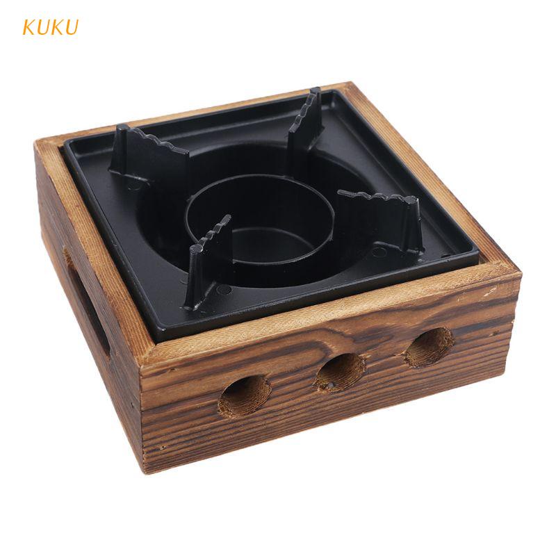 [KUKU] Portable Aluminum alloy square commercial solid alcohol stove ...