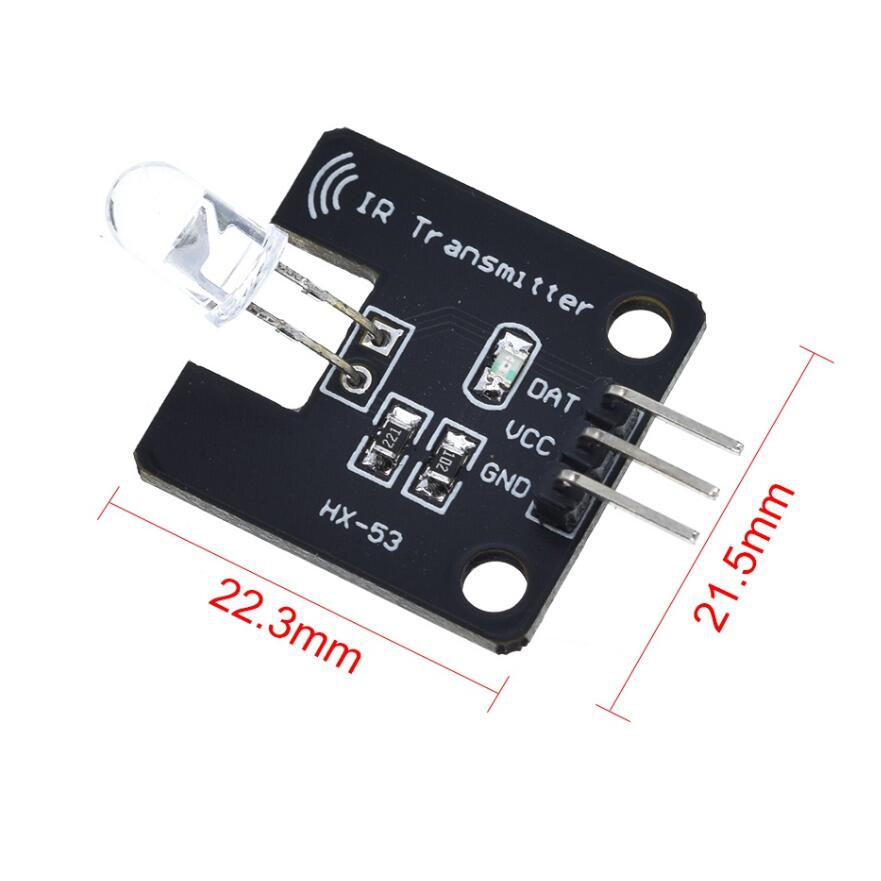 Ir Infrared Transmitter Module Ir Digital 38khz Infrared Receiver ...