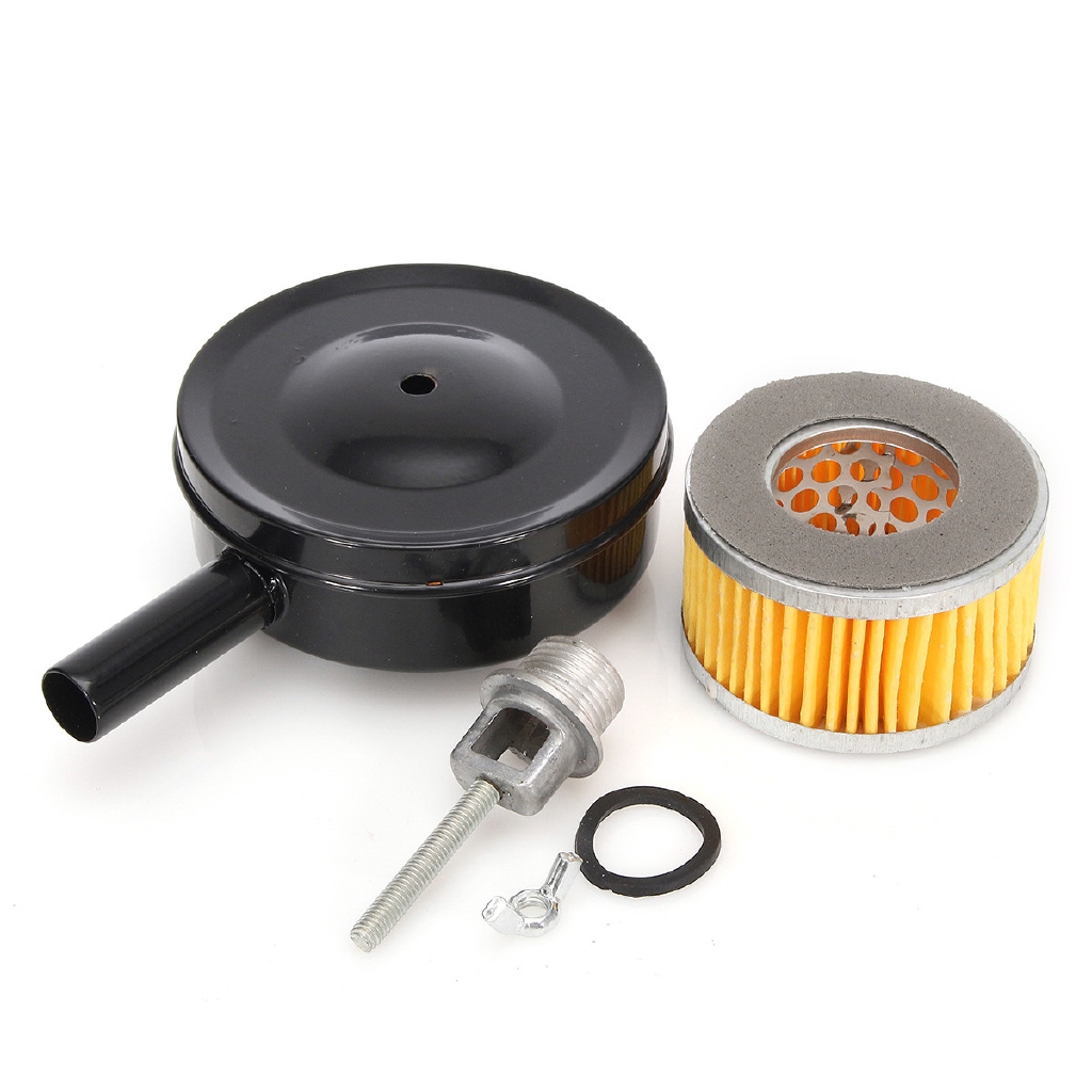 Compressor Air Intake Filter 4'' Dia 1/2'' MPT w/ Paper | Shopee ...