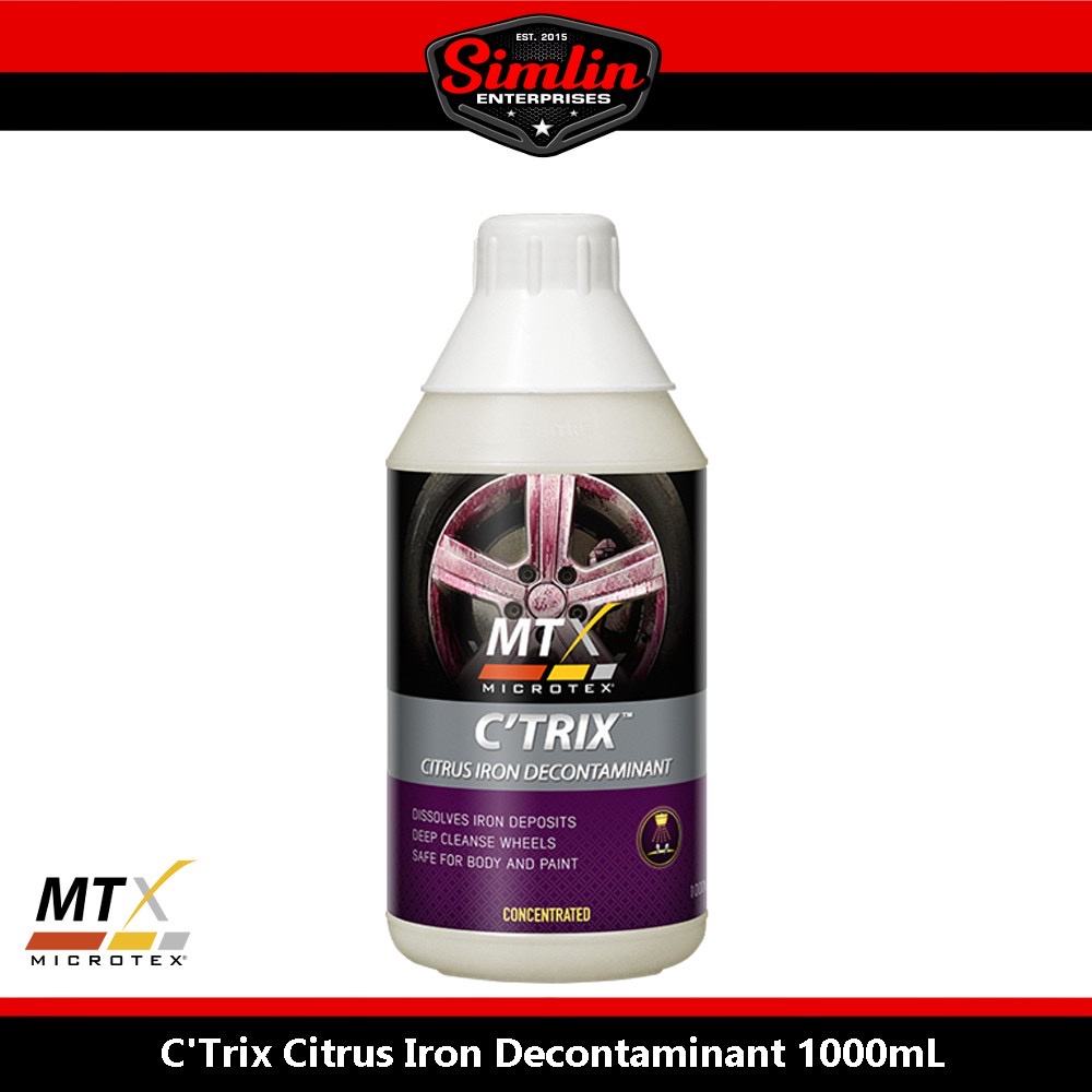 MTX C'Trix 1L Citrus Iron Decontaminant 1000mL Microtex | Shopee ...