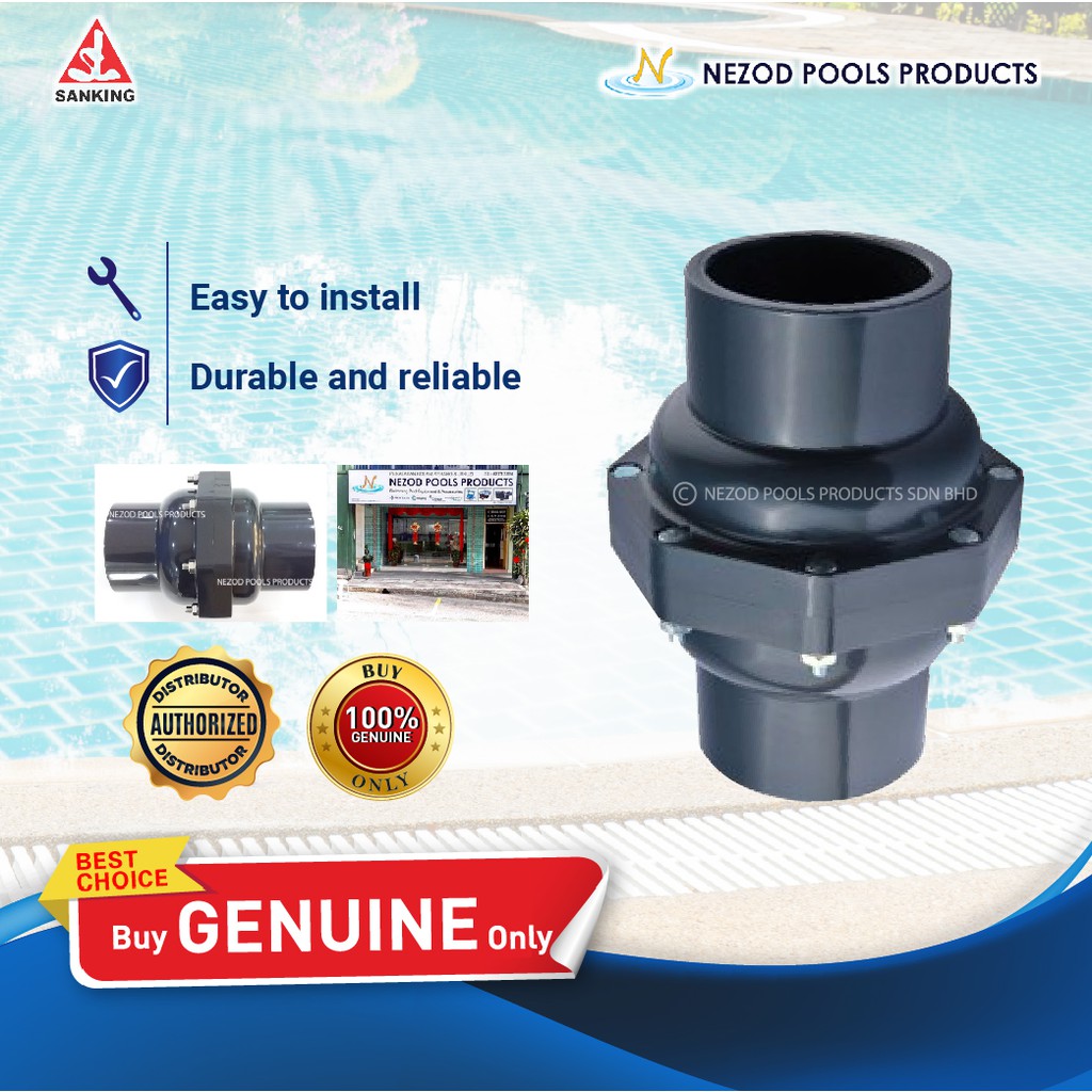 SANKING SWING CHECK VALVE 3" - NEZOD POOLS / SWIMMING POOL | Shopee ...