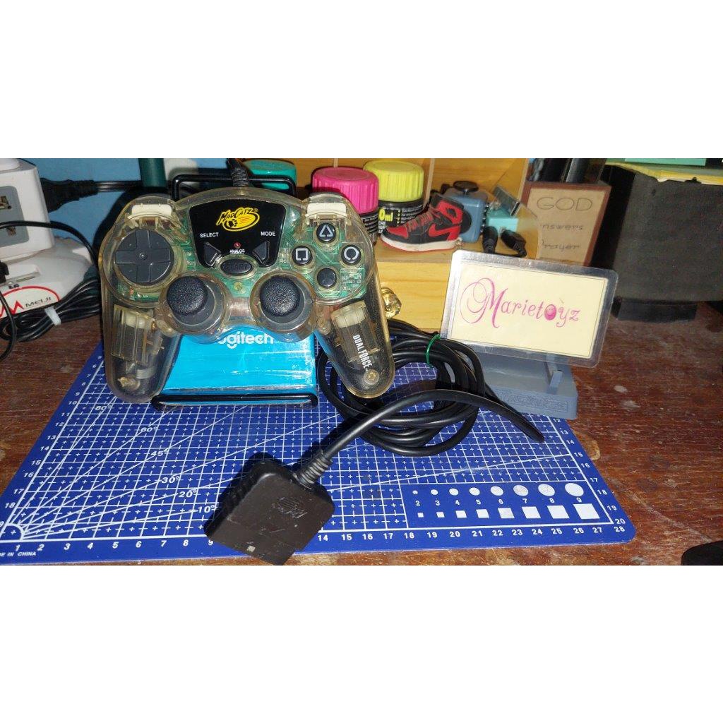PS2 Controller- Madcatz Dual FORCE | Shopee Philippines