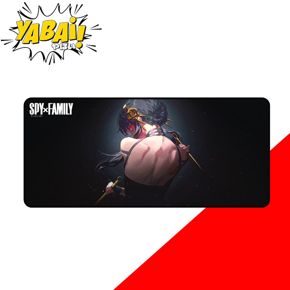 Yabaii Spy x Family Yor Forger Large Mouse Pad Anime Mousepad Gaming ...