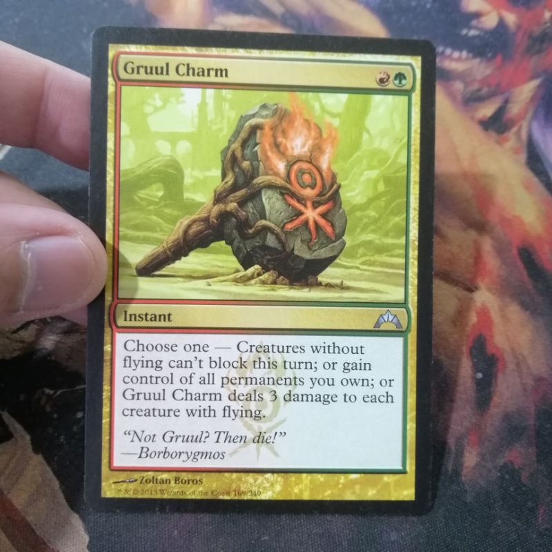 1 Gruul charm GTC MTG Gatecrash uncommon magic card | Shopee Philippines