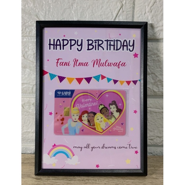 Aesthetic Frames/CUSTOM HAPPY BIRTHDAY AESTHETIC Frames | Shopee ...