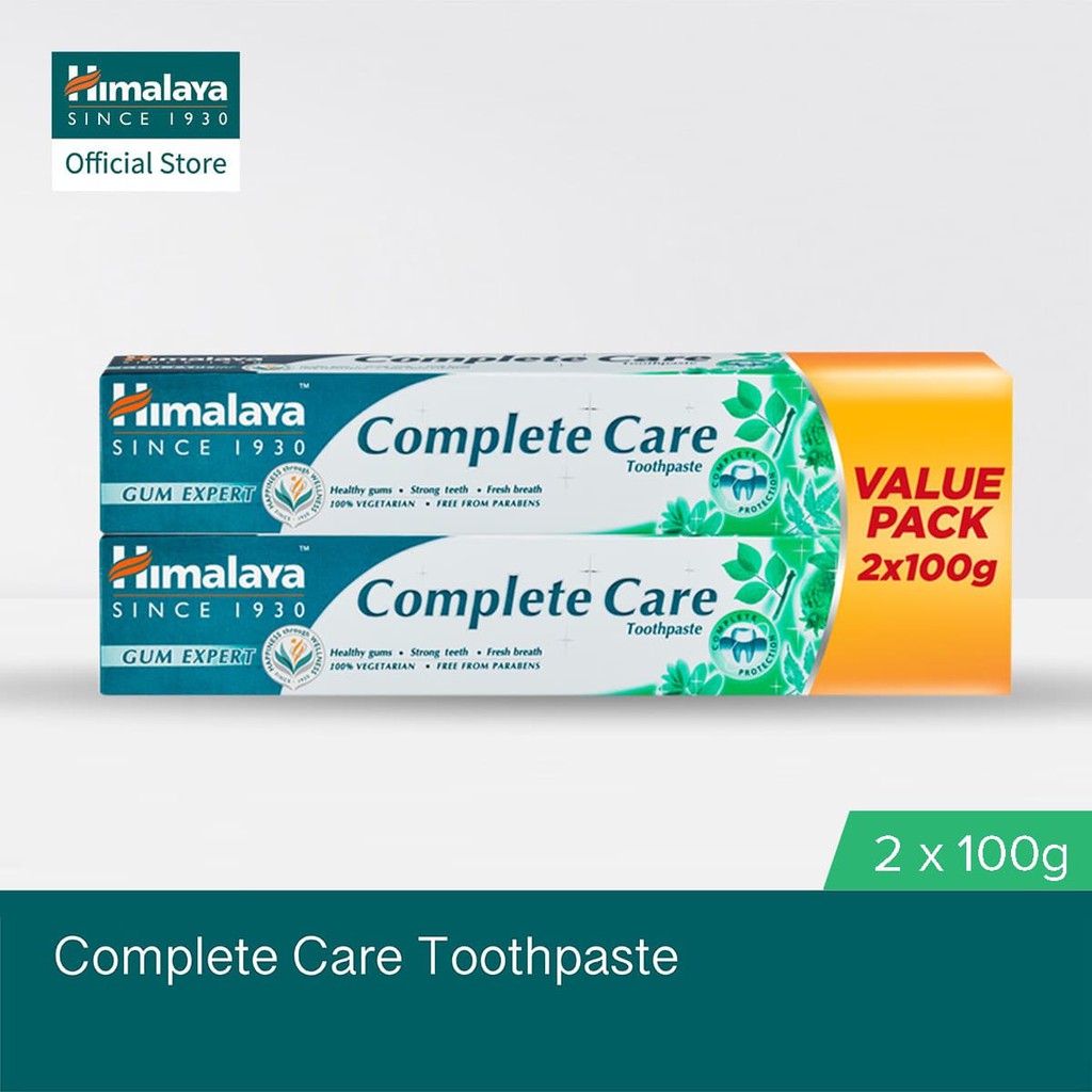 [VALUE PACK] Himalaya Complete Care Toothpaste 100g x 2 | Shopee ...