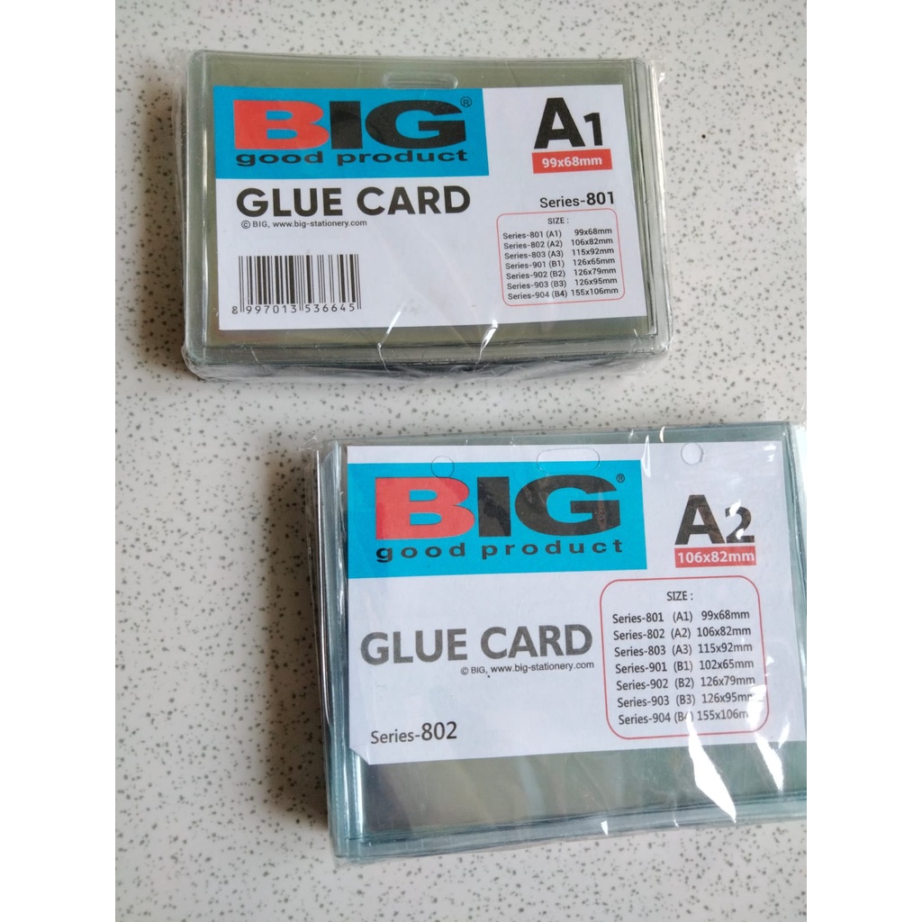 Id Card Mika A1 A2 /Name Tag/Glue Card/Card Holder/TOP LOADER | Shopee ...
