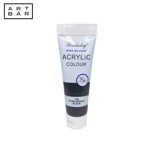 Berkeley Acrylic Color 128 75ml Black Pearlescent (Paint) - Art Bar PH ...