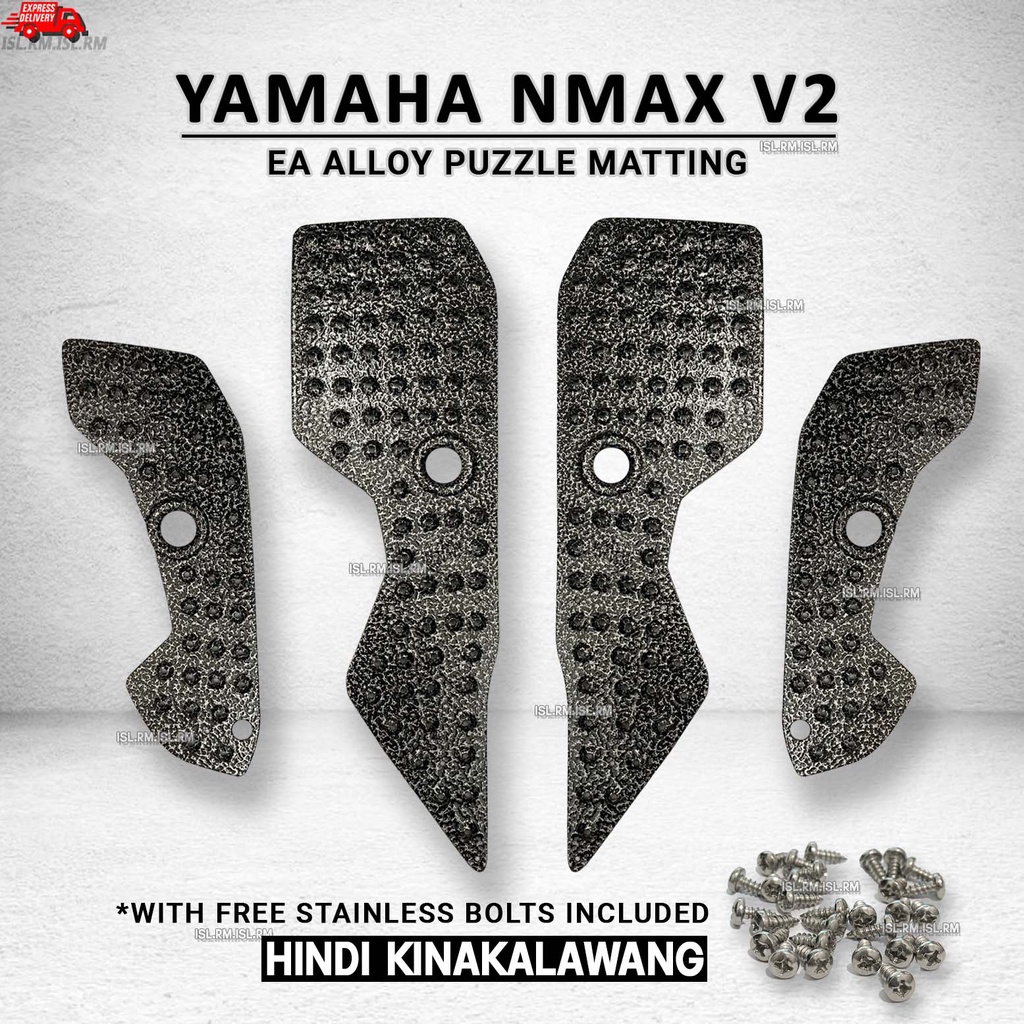 NMAX V2 EA Puzzle Matting Alloy *hindi kinakalawang* with stainless ...