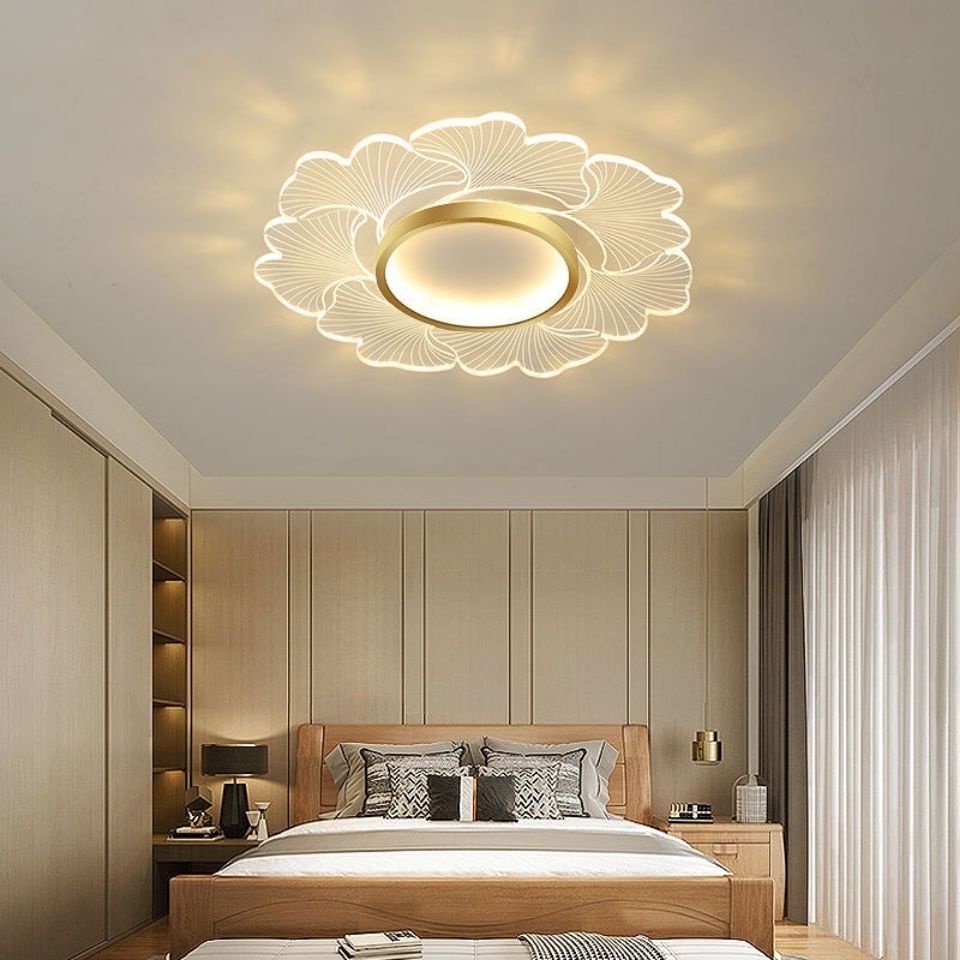 Romantic Bedroom Ceiling Light/Creative Flower Shaped Led Chandelier ...