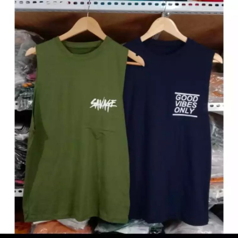 Set of 3pcs. Savage Muscle Tee Sando For Men/Adult (Assorted Only ...