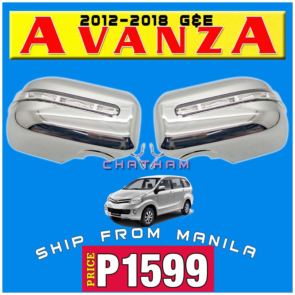 Side Mirror Cover with Signal for Toyota Avanza 2012 up to 2018 G and E ...