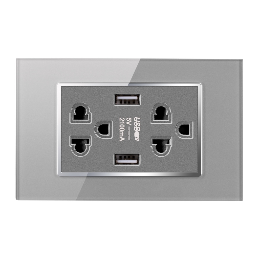 TEP Wall Switch Light Socket / Power Socket Panel Concealed ...