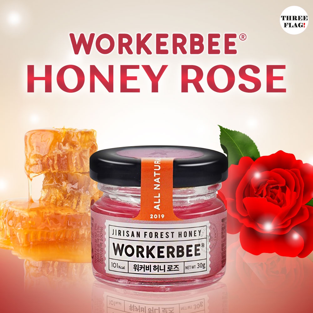 Workerbee Minijar Honey Rose 30g | Shopee Philippines