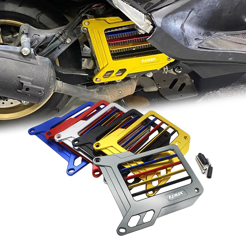 SEMSPEED Motorcycle Grille Radiator Cover With NMAX Logo For Yamaha ...