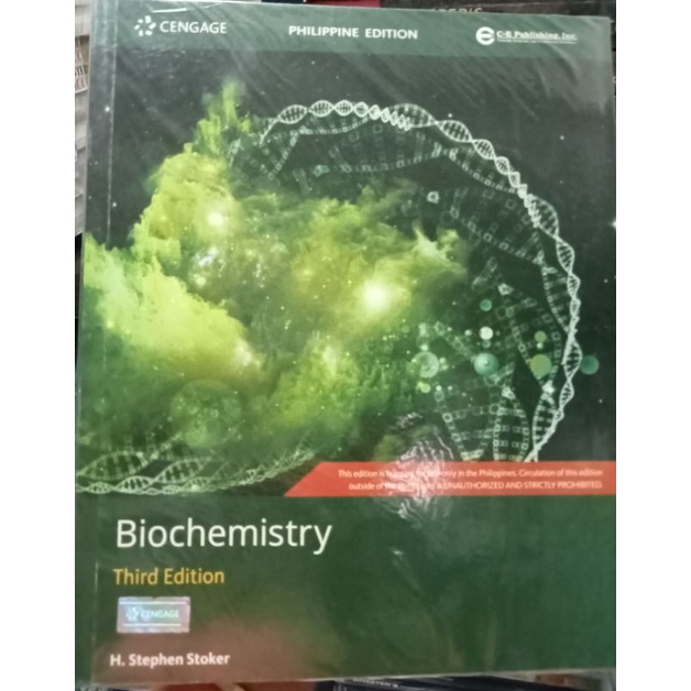 Biochemistry 3rd Ed by Stocker | Shopee Philippines