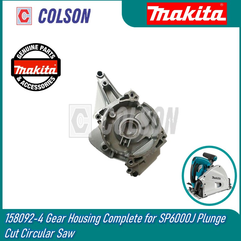 COLSON MAKITA Gear Housing Complete for SP6000J Plunge Cut Circular Saw ...