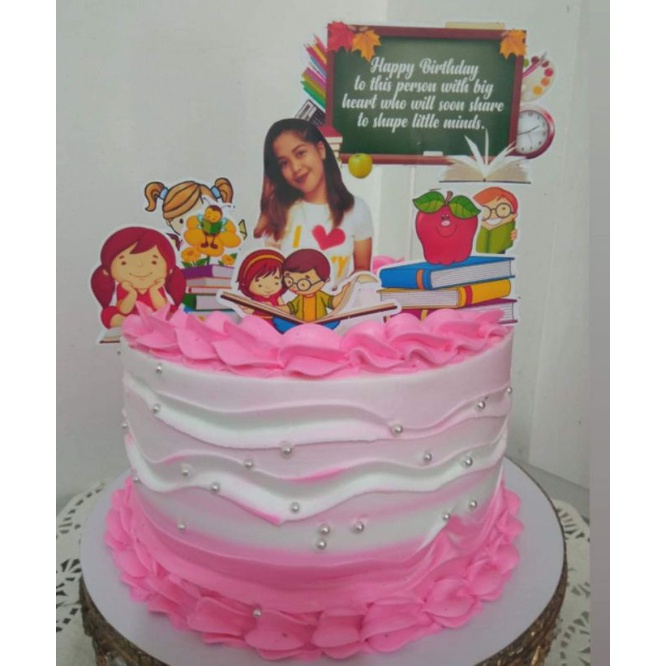 Classroom / Teacher Theme Cake Topper | Shopee Philippines