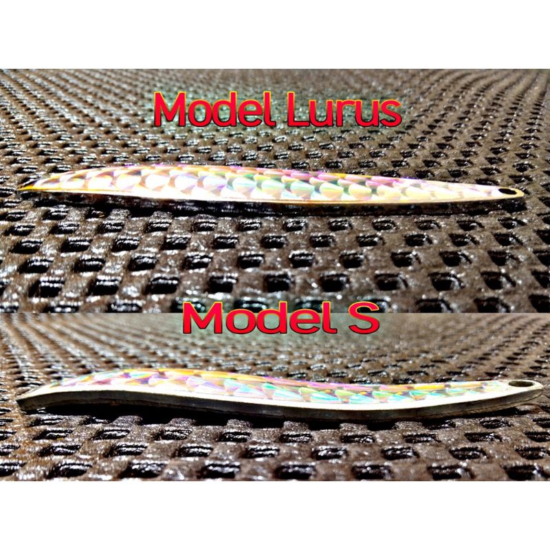 Spoon Lure Bait STICKER model S 30gr / 40gr | Shopee Philippines