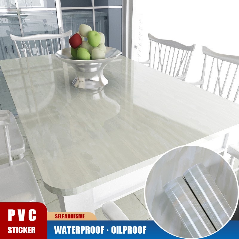 Marble grain sticker bathroom waterproof self adhesive wallpaper ...