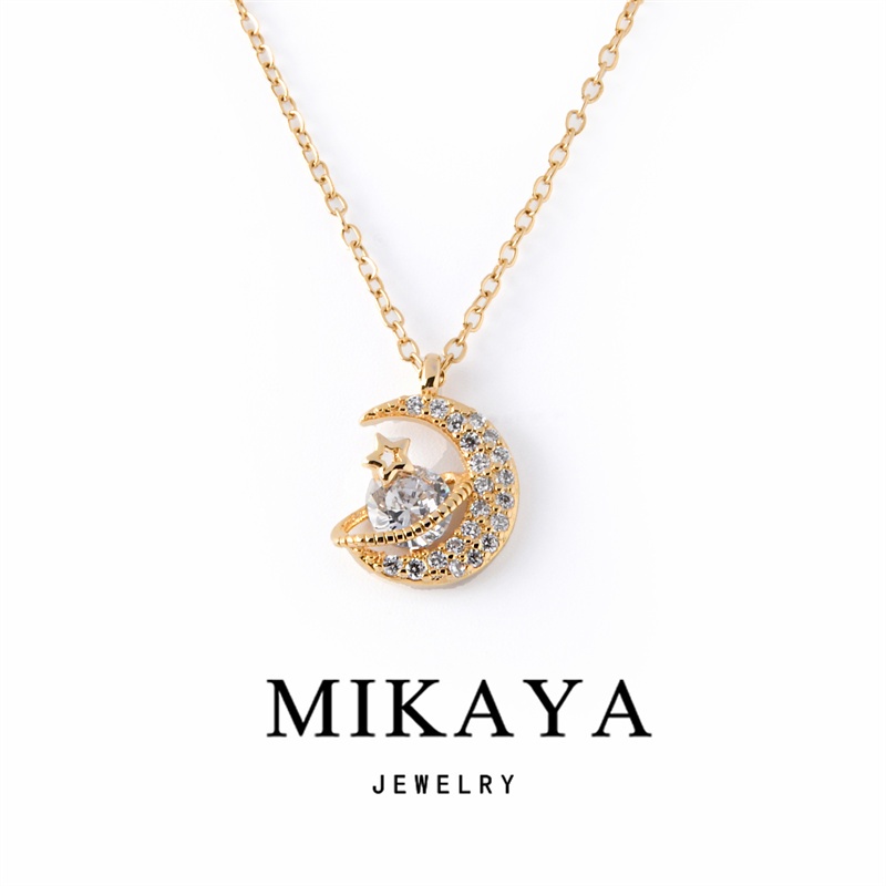 MIKAYA 18k Gold Plated Necklace Accessories Jewelry For Women Choker Necklaces 1099n | Shopee ...