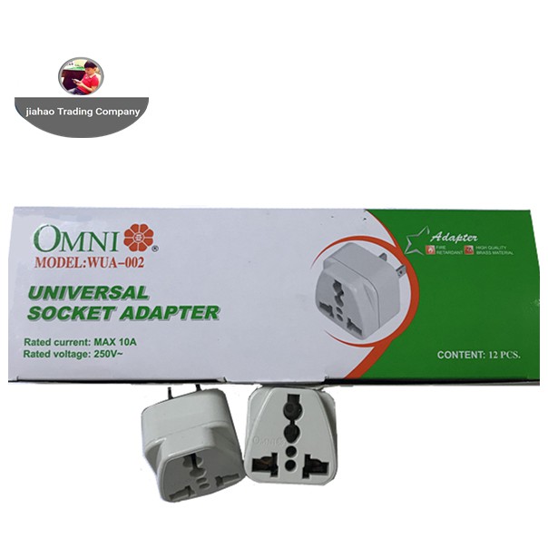 OMNI Universal Socket Adapter WUA-002 | Shopee Philippines