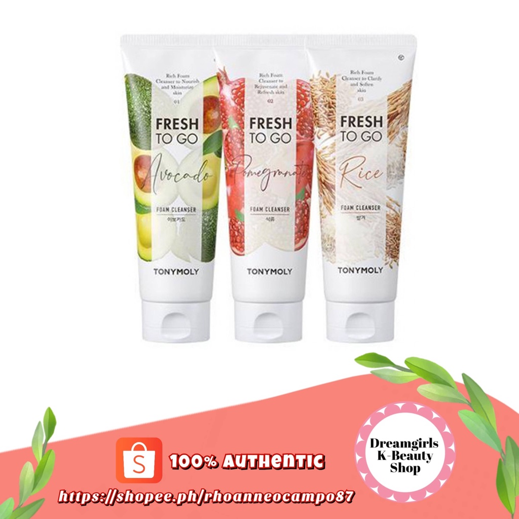 TONY_MOLY Fresh To Go Foam Cleanser 170ml Exp. 2024 07 | Shopee Philippines