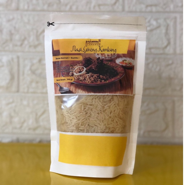 ELSHANUM ARABIC RICE FRIED GOAT RICE / Instant Arabic Rice / Kebuli ...