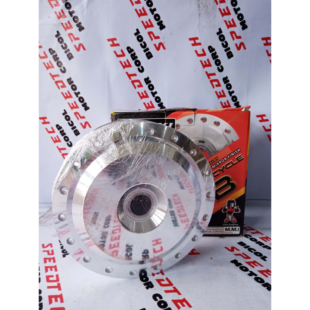CLICK 150 FRONT HUB & CLICK 125/150 REAR HUB OSAKI SUPER MIRROR FINISH ...