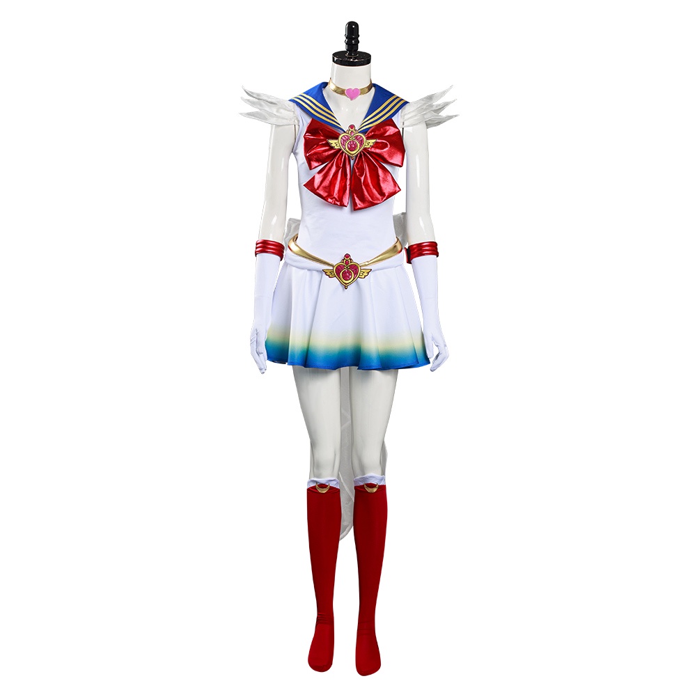 In Stock Wocloey Sailor Moon Tsukino Usagi Cosplay Costume Tsukino ...
