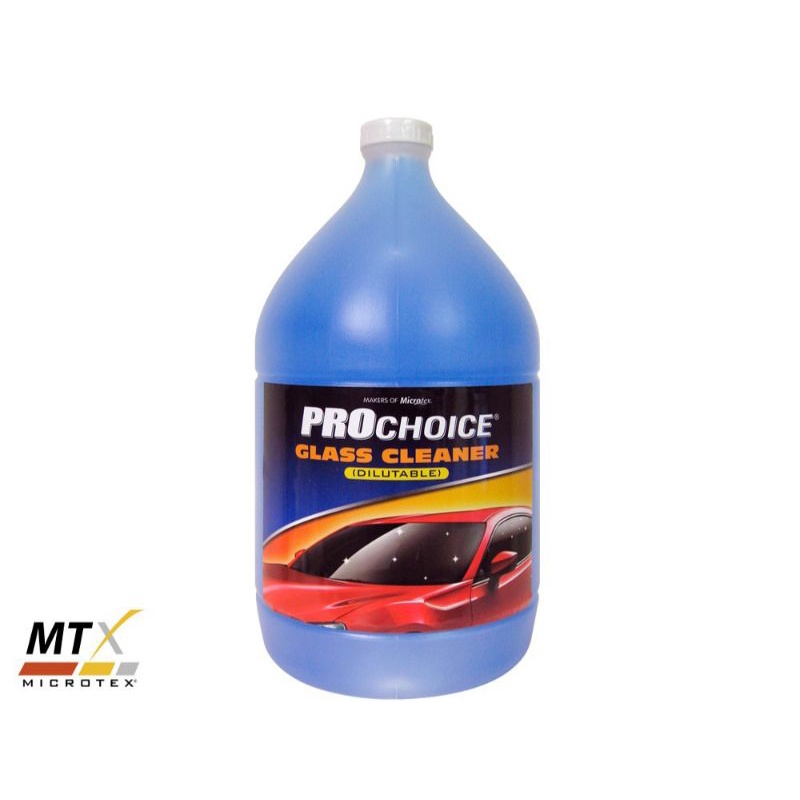 Microtex MTX Prochoice Glass Cleaner 1 Gal 3800ml 4L | Shopee Philippines