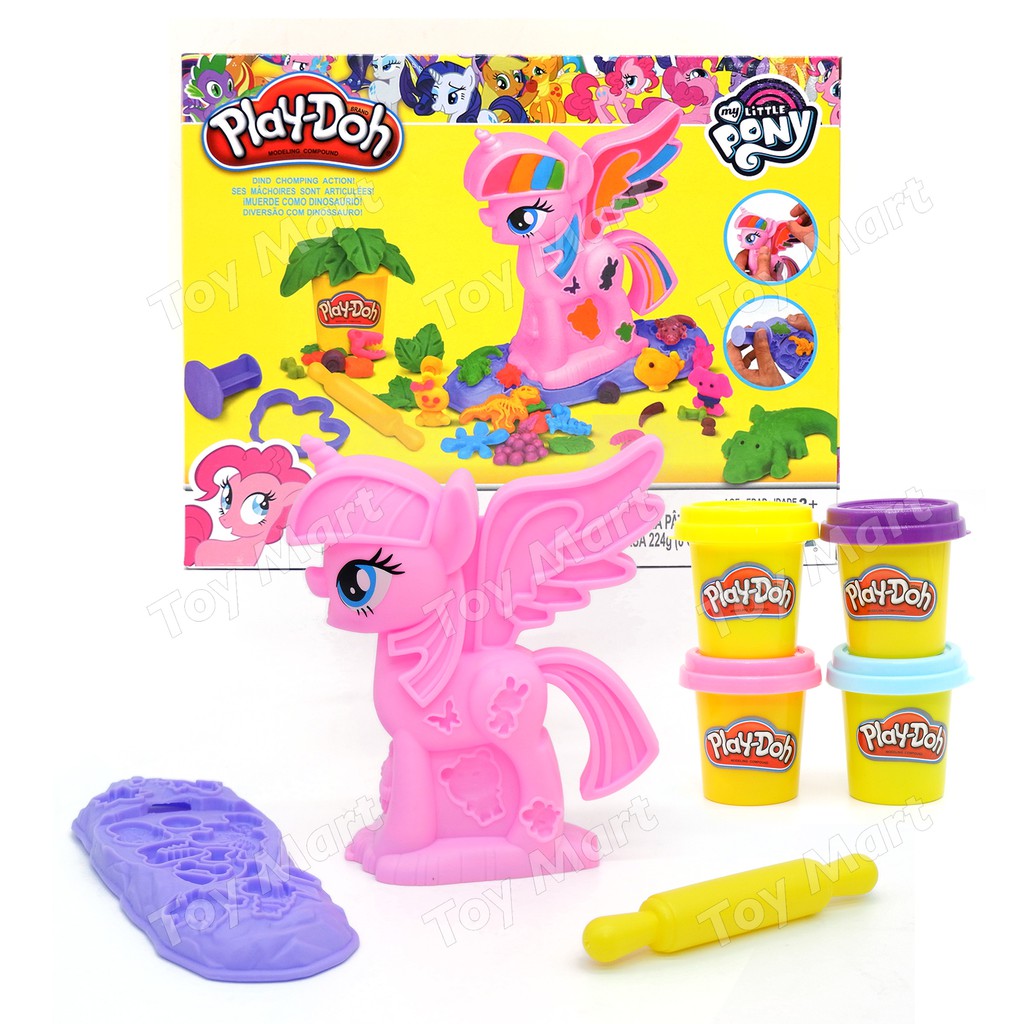 Play-Doh Pony Pinkie Pie Pony Clay Set My Little Pony with 4 Bottles of ...