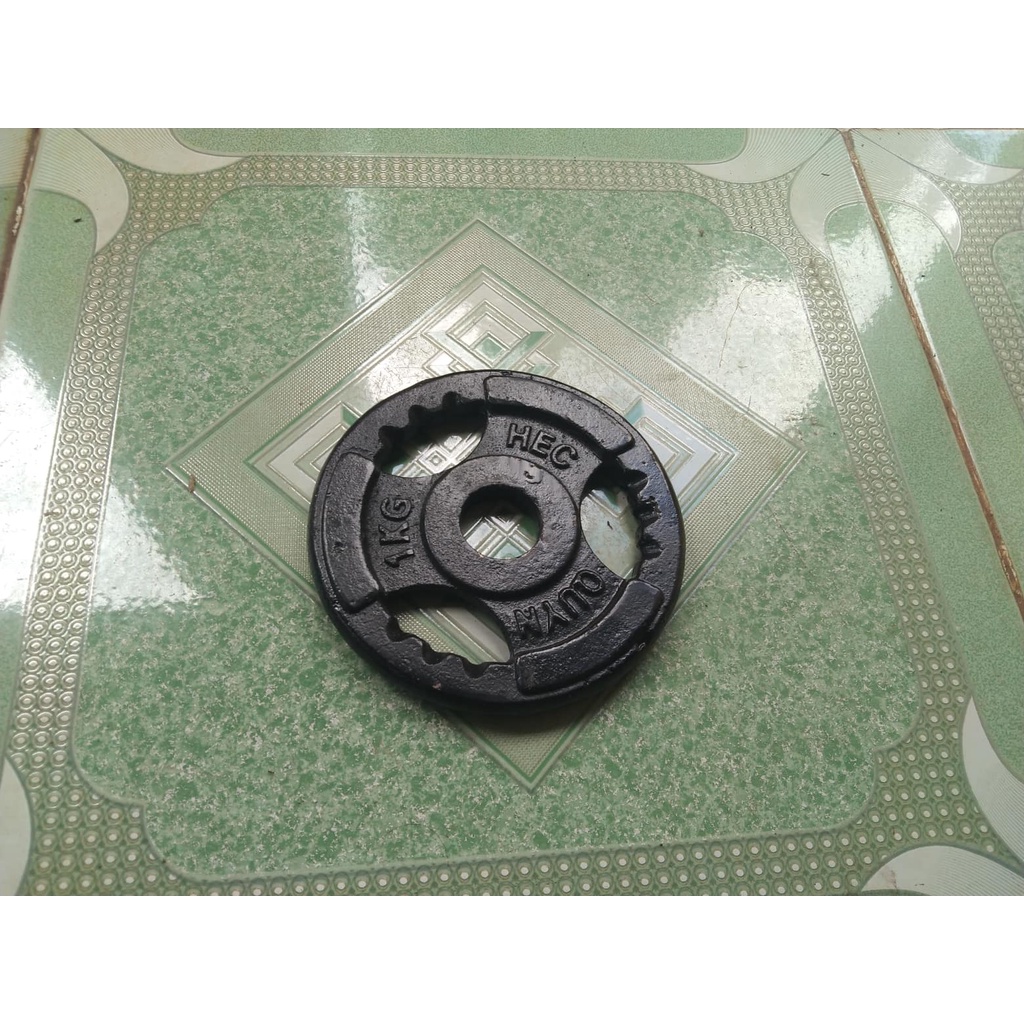 1kg cast iron dumbbell with small holes | Shopee Philippines