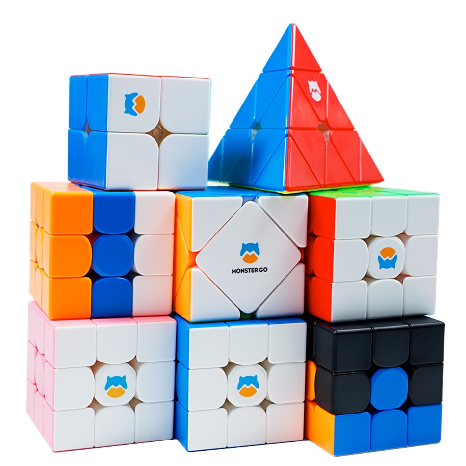 GAN Cube 3x3x3 GAN 356 MonsterGo GAN Cube Professional Magic Cube 356MG ...