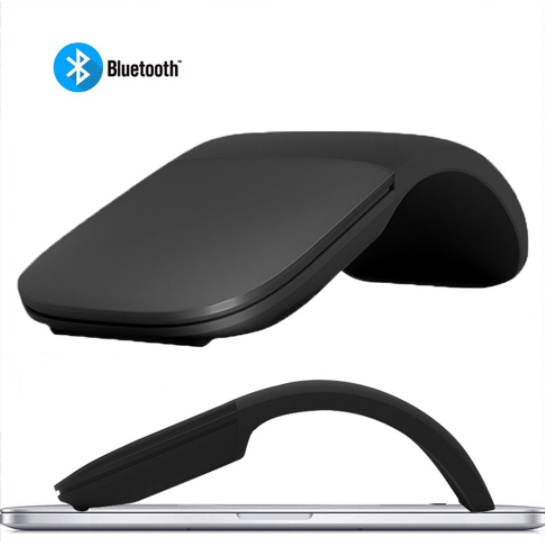 Wireless Foldable Arc Mouse for microsoft surface pro Folding Bluetooth ...