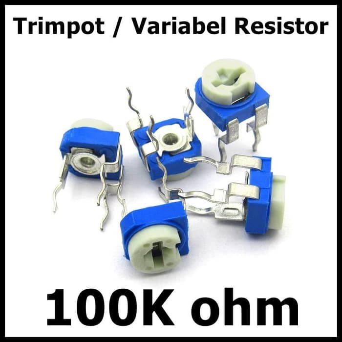 VR 100K ohm 104 Trimpot Trimmer Variable Vertical Resistor | Shopee ...