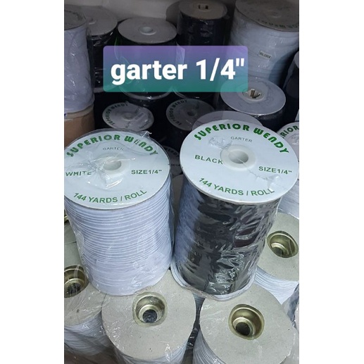 1/4" Flat Garter (Per Roll) | Shopee Philippines