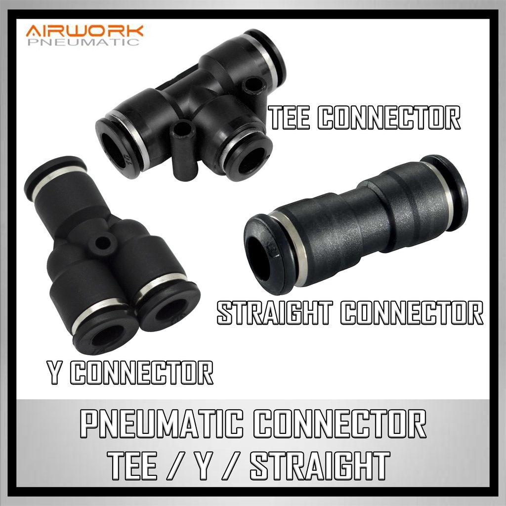 TEE CONNECTOR / Y CONNECTOR / STRAIGHT CONNECTOR FITTINGS FOR SOLENIOD ...
