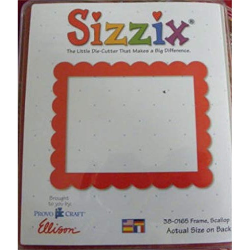Sizzix Originals Dies- SCALLOP FRAME | Shopee Philippines