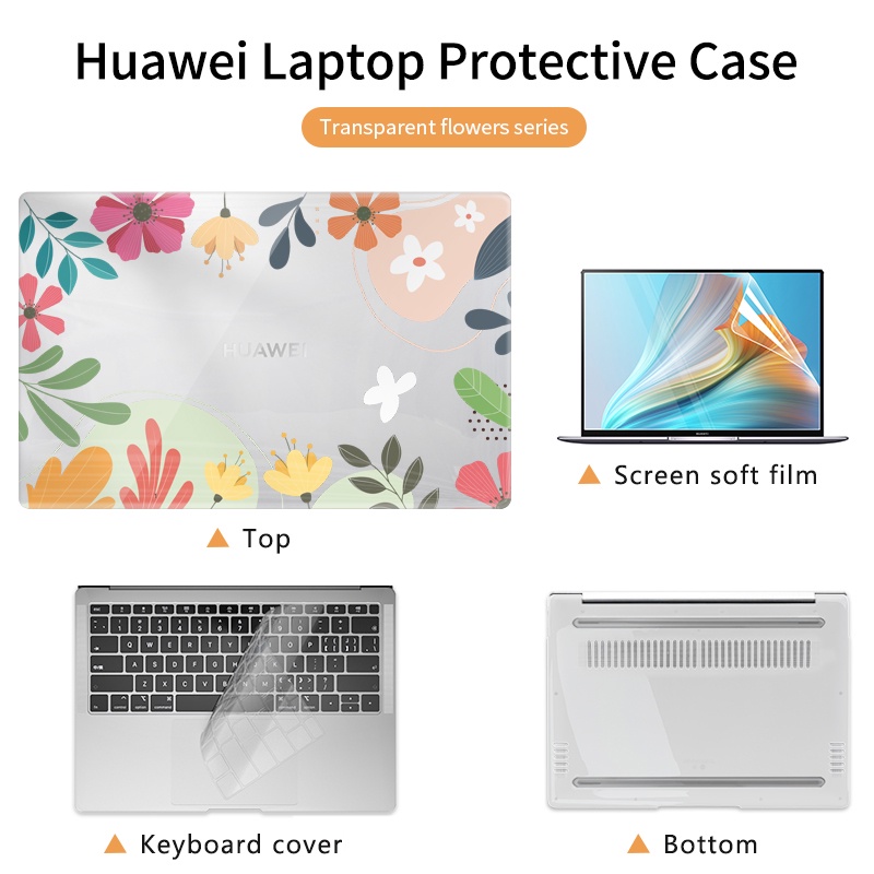Laptop Case For 2023 Huawei Matebook D14 D15 14 Protection Shell Laptop ...