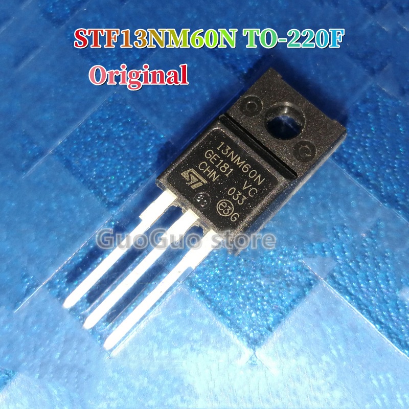 5pcs Original STF13NM60N TO-220F 13NM60N TO-220 13NM60 TO220F 13A/600V N-Channel MOSFET ...