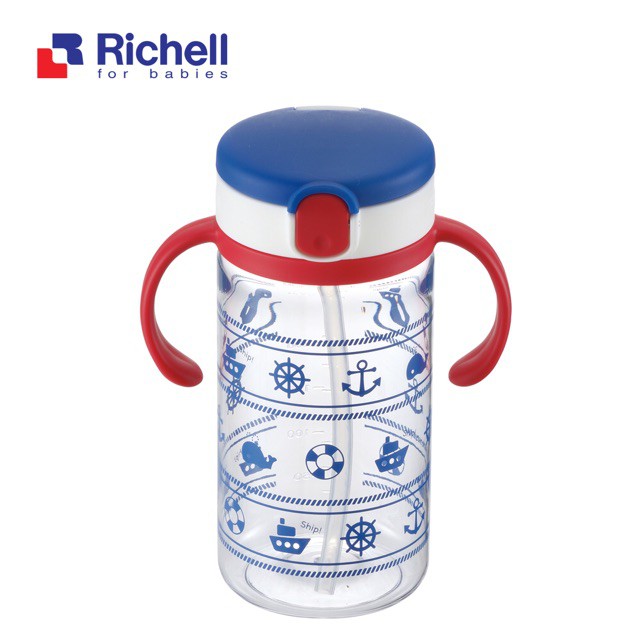 Richell straw cup 200ml / 320ml genuine (Japan) | Shopee Philippines