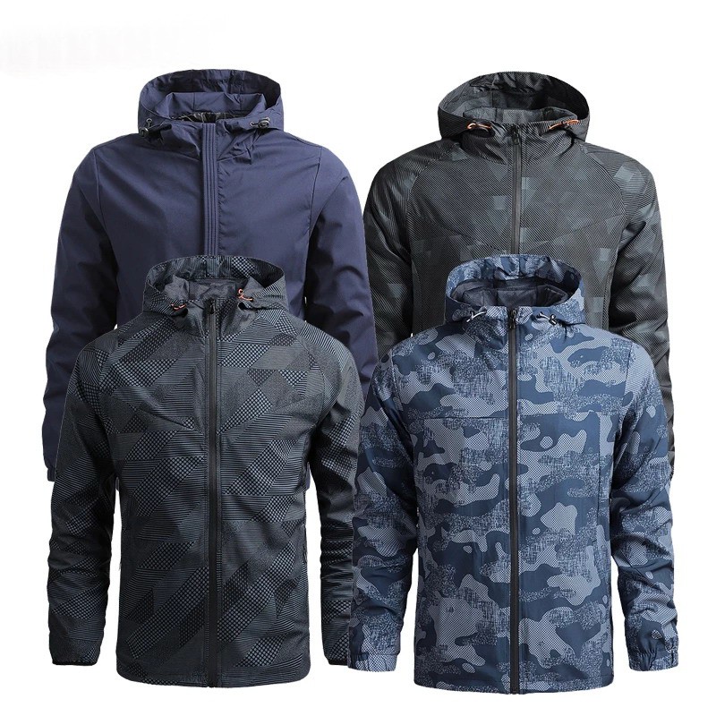 Hiking Jacket Men Shark Soft Shell Military Tactical Jackets Waterproof ...